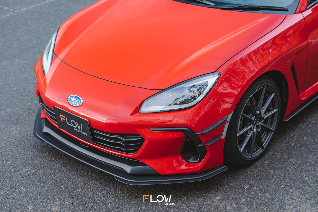 Subaru BRZ (2021-2026) Front Lip Splitter Extensions (Pair) – Empire ...