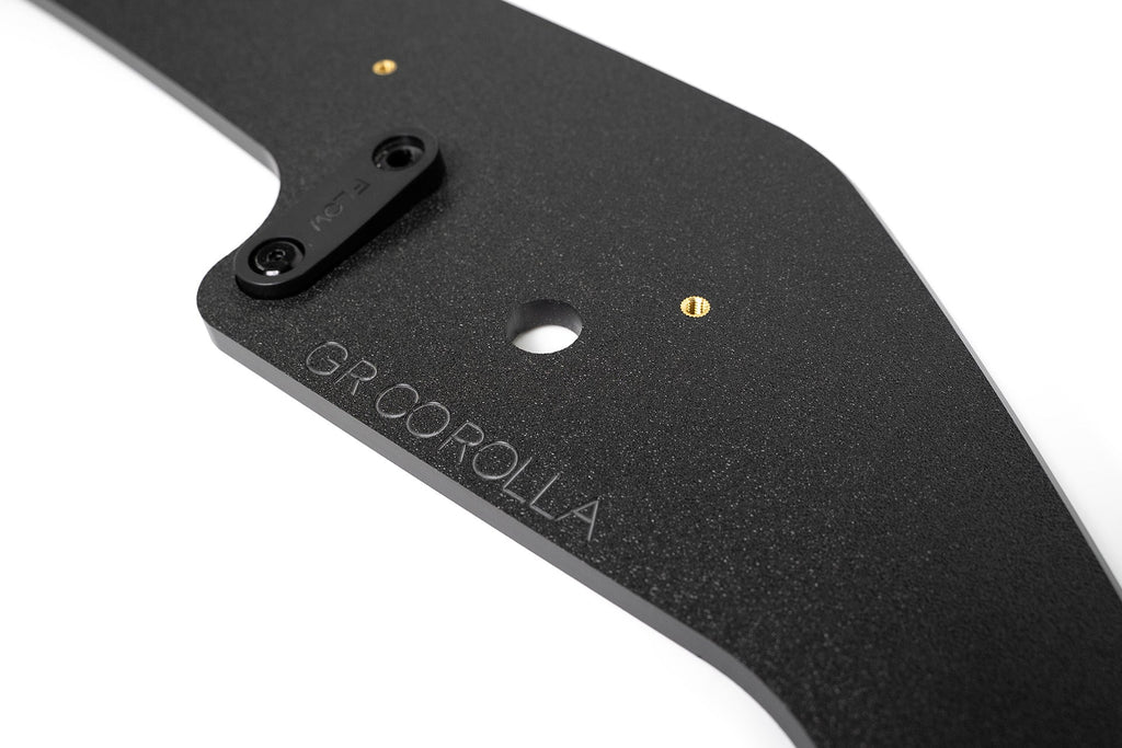 Toyota Corolla GR (2022-2026) Chassis Mounted Front Lip Splitter (TEXT ...