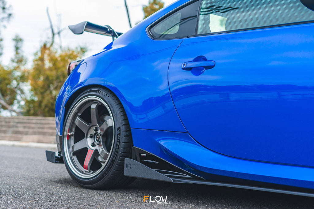 Subaru BRZ (2021-2026) STI Side Skirt Splitter Winglets (Pair) – Empire ...