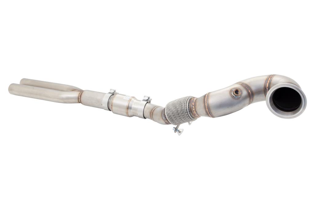 AUDI RS3 (09/2015-06/2017) 8V Hatch 3" Stainless Steel Dump Pipe & Cat ...