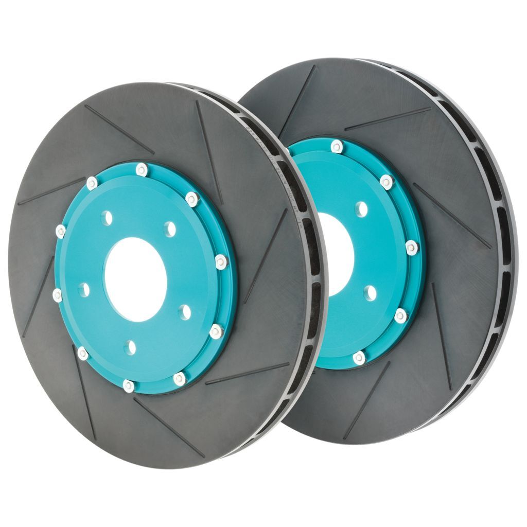 Mitsubishi Evo 5-9 - Front Project Mu SCR-PRO 2-Piece Brake Rotors ...