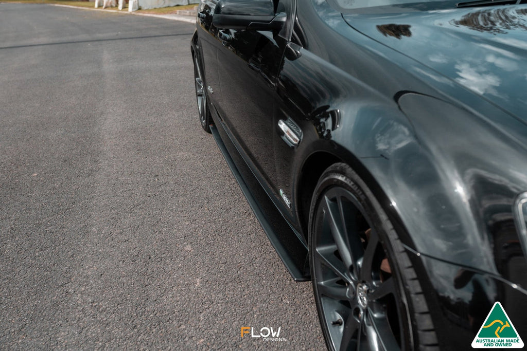 Holden Commodore (2006-2013) S1 Sedan Side Skirt Splitters (Pair ...