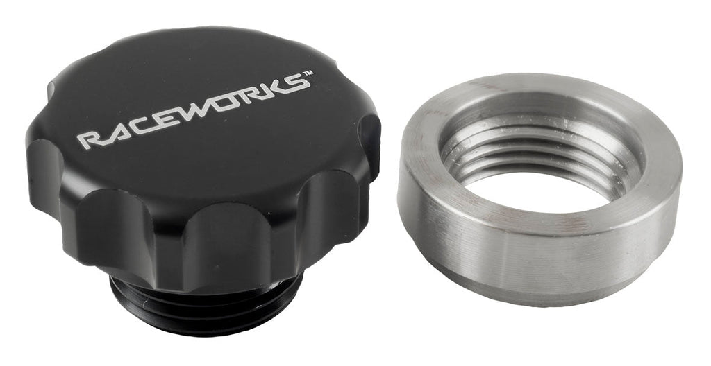 Weld On Steel Diff Filler With Black Aluminium Male Cap 1In – Empire ...