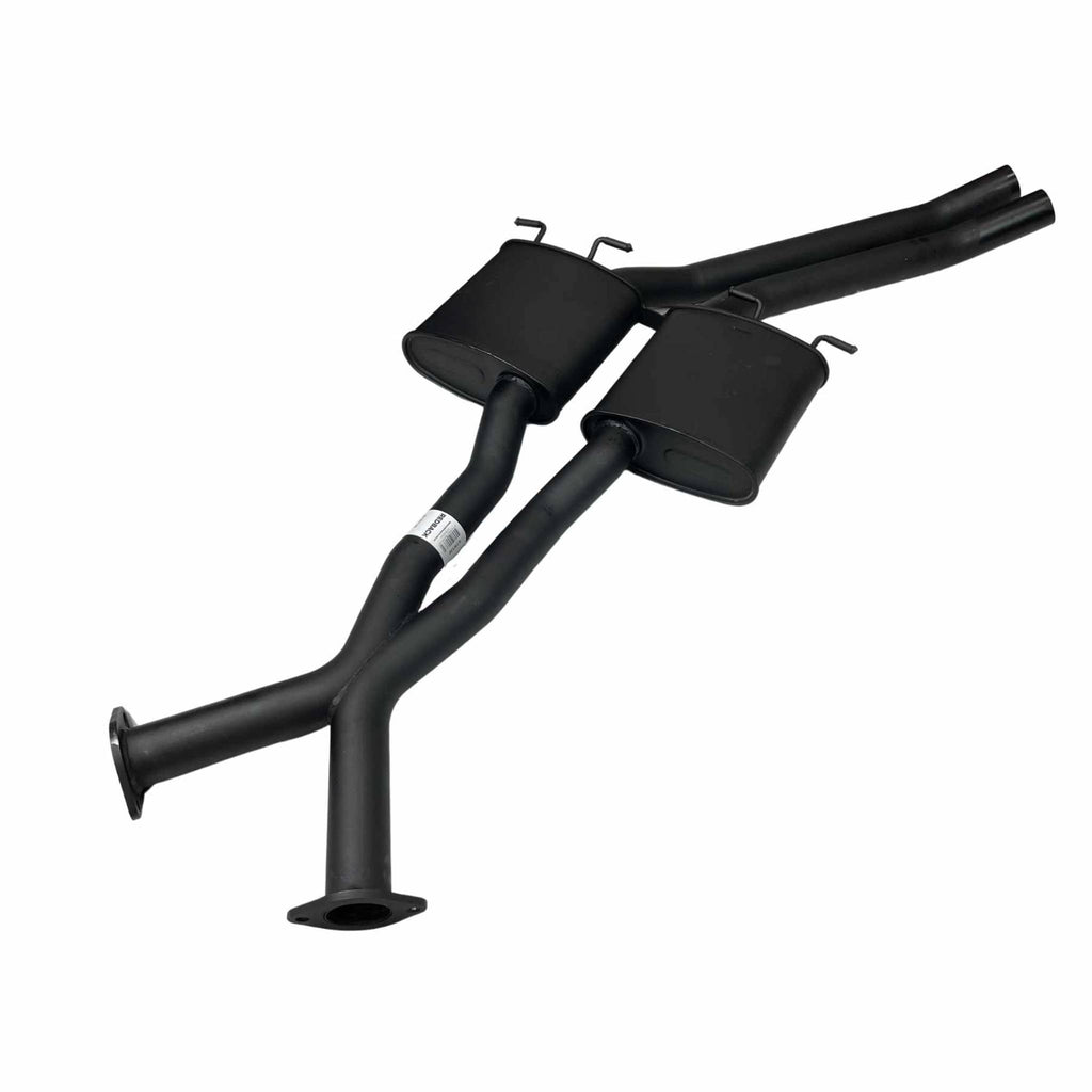 Redback Dual 2.5" Catback Exhaust for Holden Commodore VX VT VY VZ V8 ...