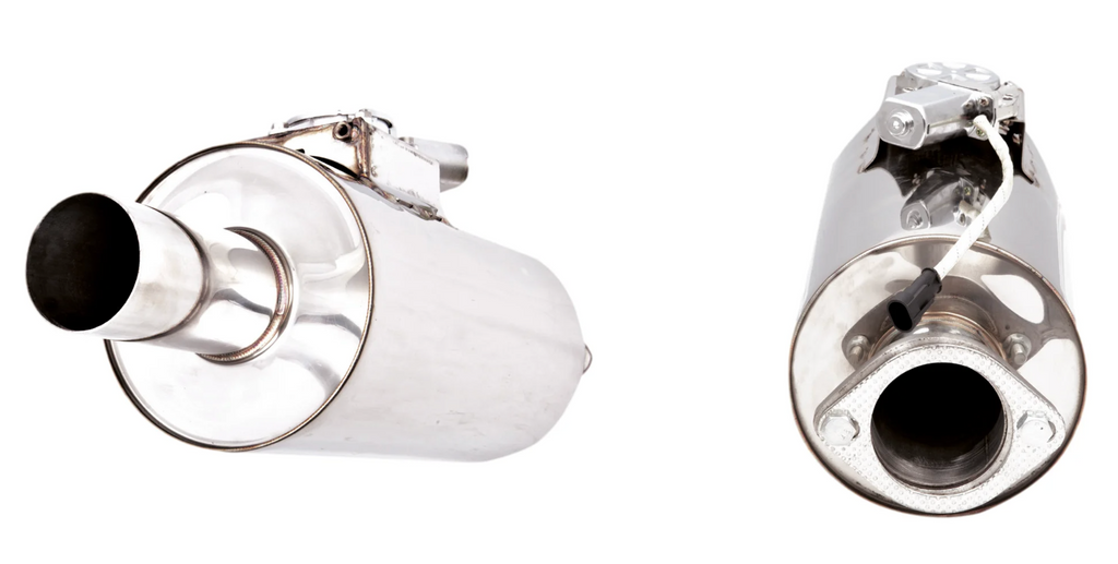 3" Inch Inlet & 3" Inch Outlet Round Varex Muffler - XFORCE – Empire ...