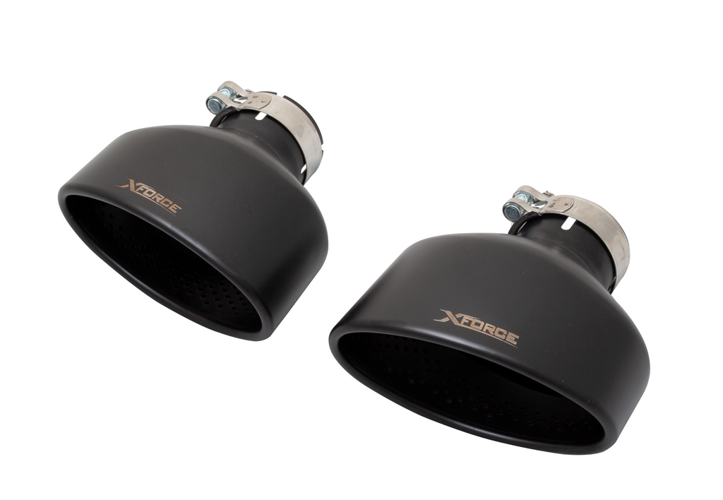 AUDI RS3 (09/2015-2021) 8V Hatch Stainless Steel Matte Black Hatch Tip ...