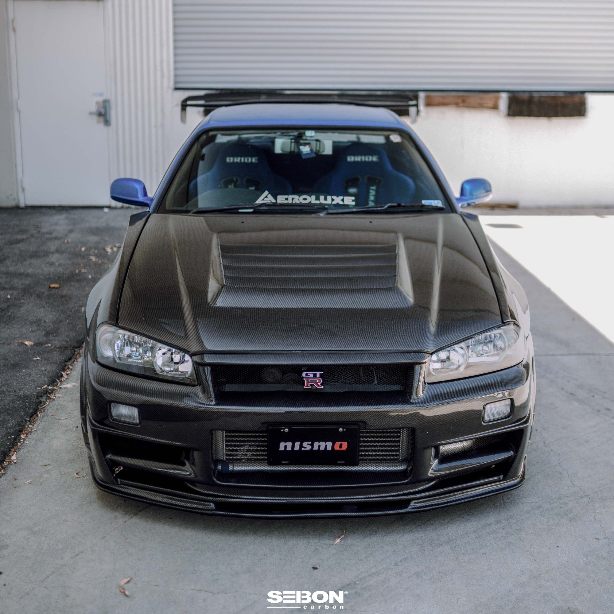 Nissan Skyline (1999-2001) R34 Gt-R Bnr34* Seibon DS-Style Carbon Fibr ...