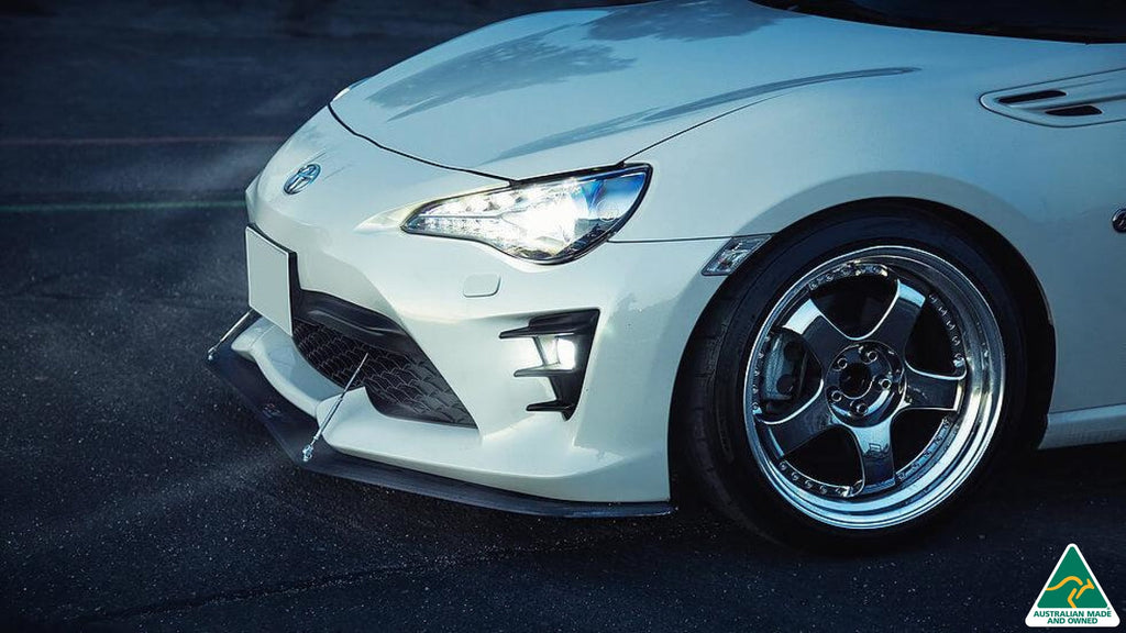 Toyota 86 (2013-2023) (Facelift) Front Lip Splitter V2 (With Support R ...