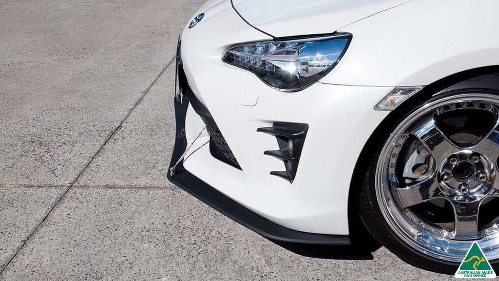 Toyota 86 (2013-2023) (Facelift) Front Lip Splitter V1 (Without Suppor ...