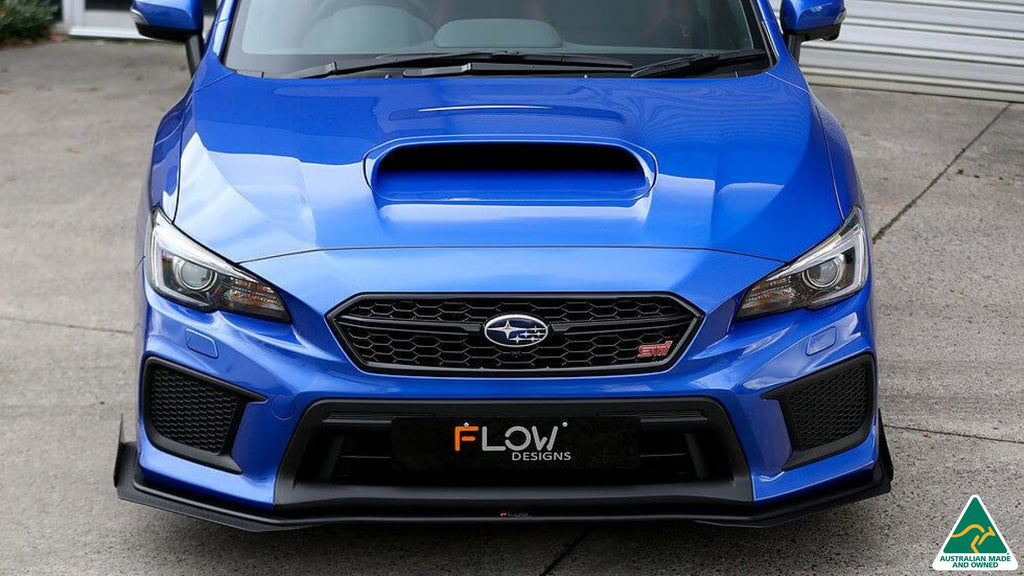 Subaru WRX (2015-2001) & STI Front Lip Splitter Extensions (Pair ...