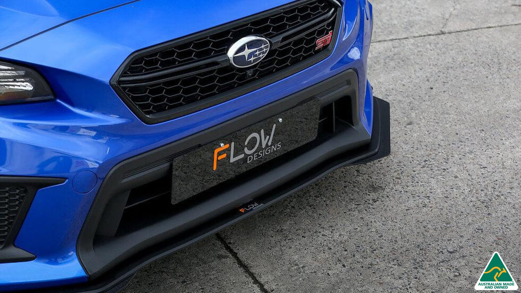 Subaru WRX (2015-2001) & STI Front Lip Splitter Extensions (Pair ...