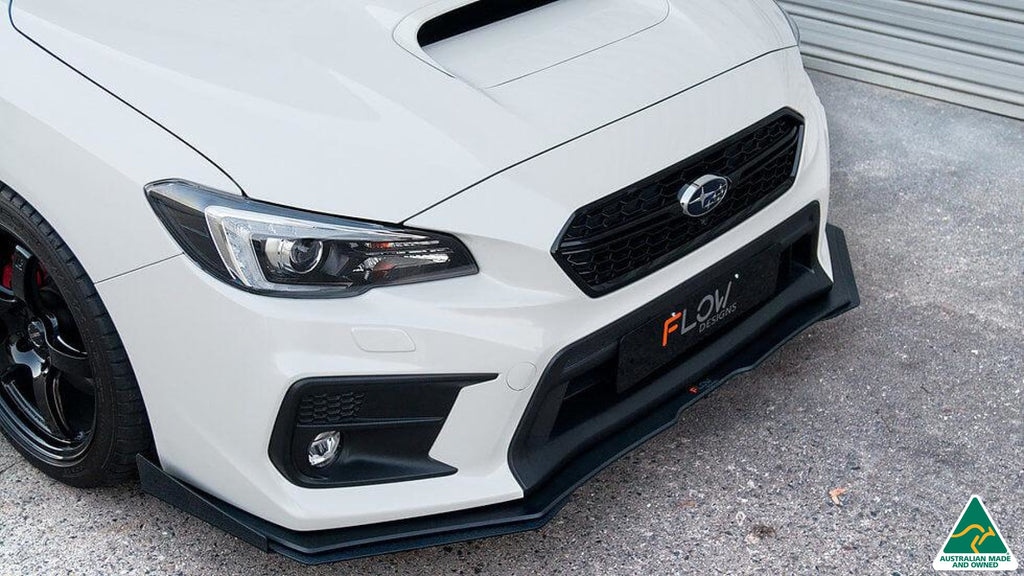 Subaru WRX (2015-2021) & STI Front Lip Splitter Extensions (Pair ...