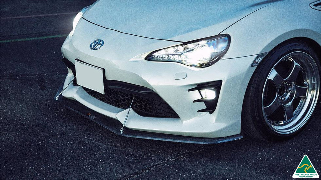 Toyota 86 (2013-2023) (Facelift) Front Lip Splitter V2 (With Support R ...