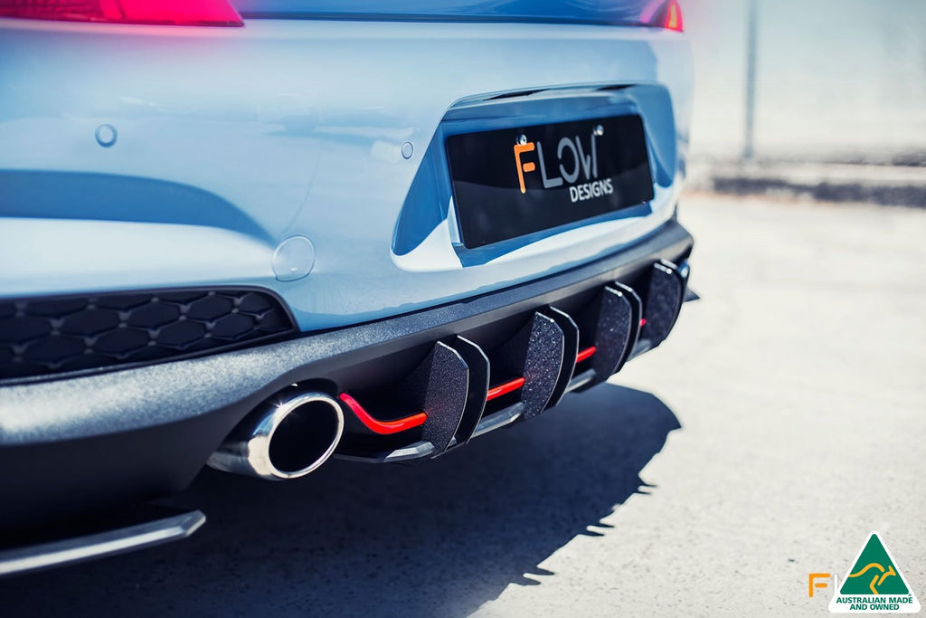 Hyundai i30N (2017-2021) Hatch PD (2018-2020) Flow-Lock Rear Diffuser ...