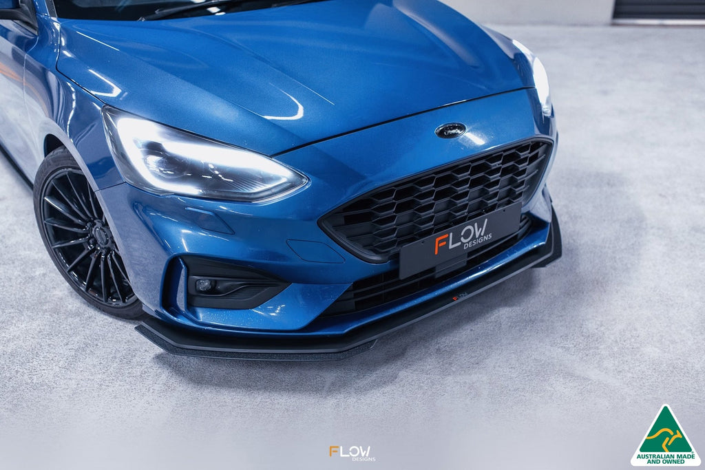 Ford Focus (2018-2022) ST-Line Front Lip Splitter Extensions (Pair ...