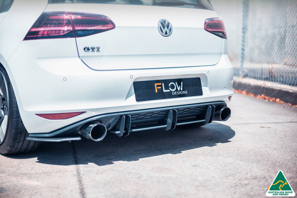 Volkswagen Golf (2012-2020) GTI Flow-Lock Rear Diffuser – Empire ...