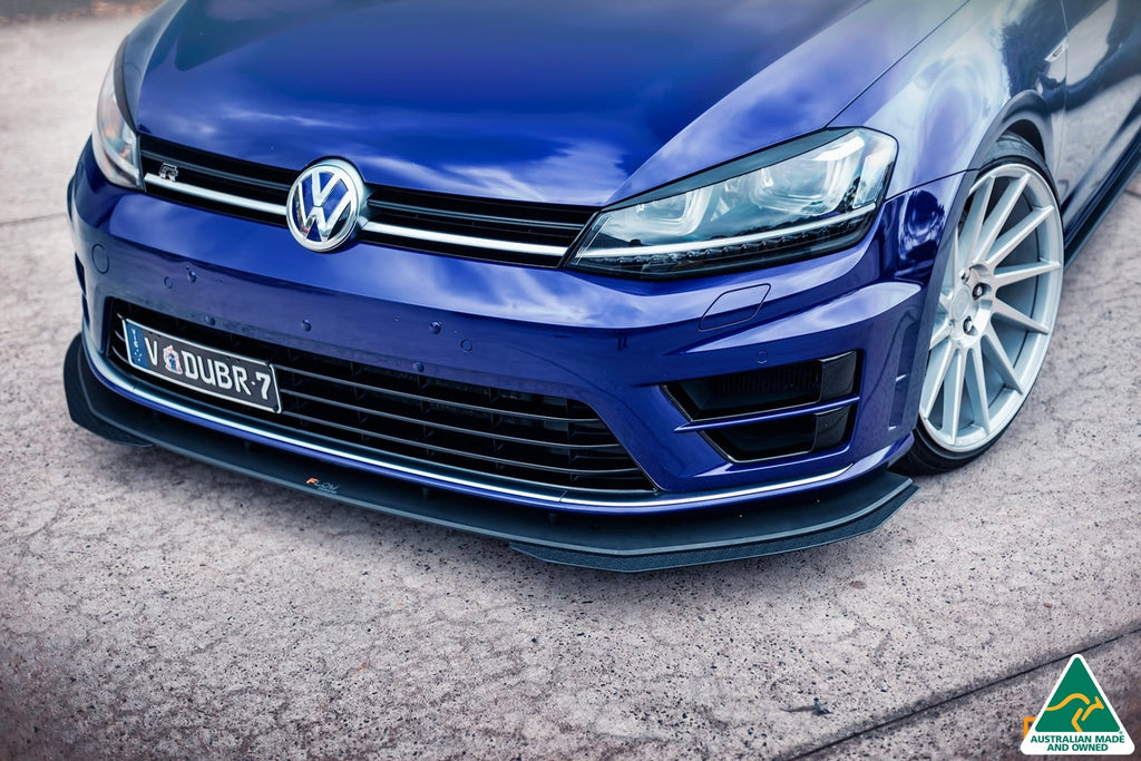 Volkswagen Golf (2012-2020) R Front Lip Splitter Extensions (Pair ...