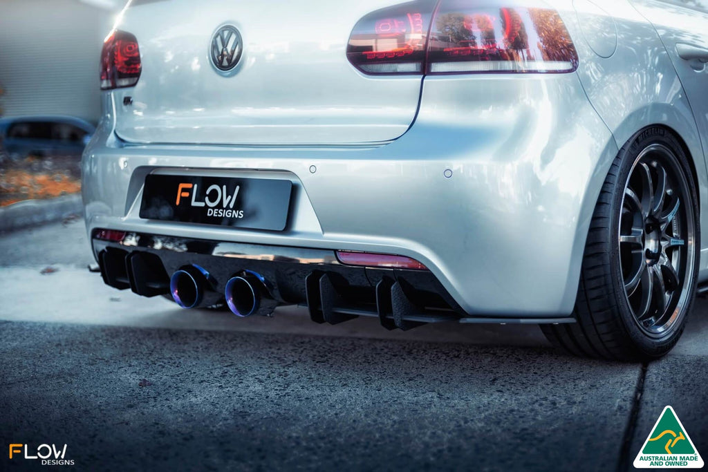 Volkswagen Golf (2008-2012) R Flow-Lock Rear Diffuser – Empire Performance