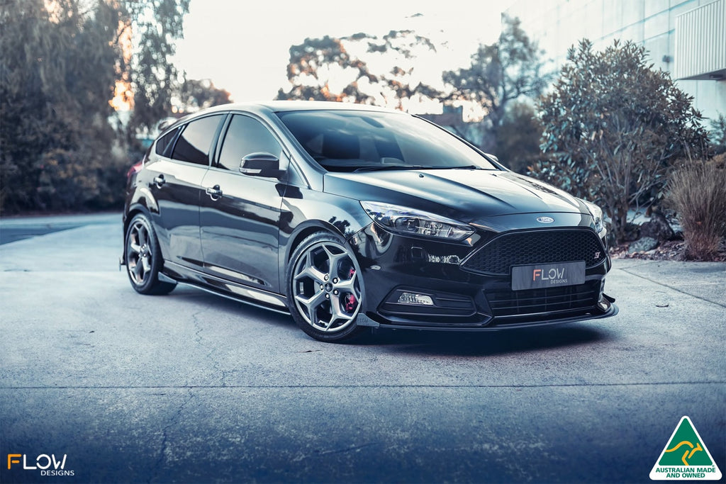 Ford Focus (2011-2018) ST (Facelift) Side Skirt Splitter Winglets (Pai ...