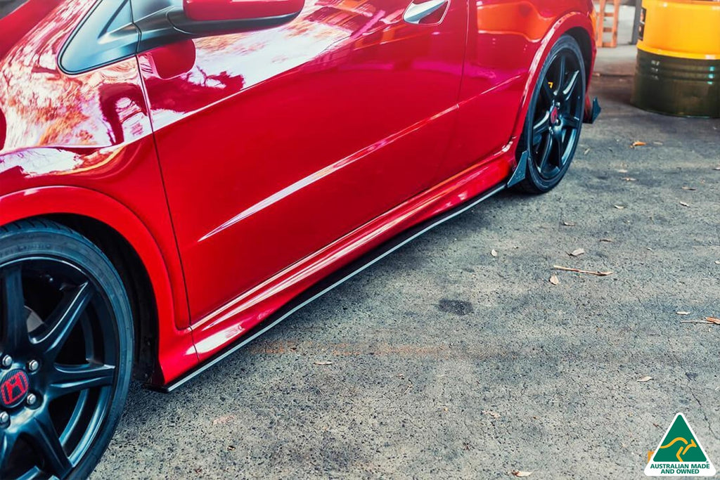 Honda Civic (2007-2015) Type R Side Skirt Splitter Winglets (Pair ...