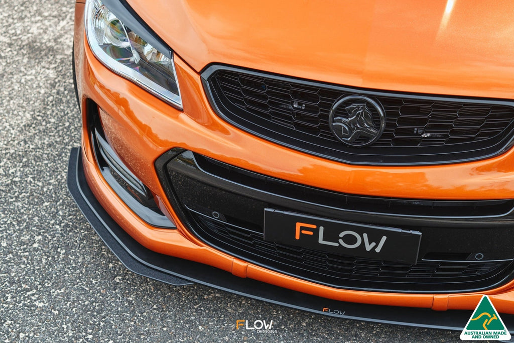 Holden Commodore (2013-2017) S2 Wagon Front Lip Splitter Extensions (P ...