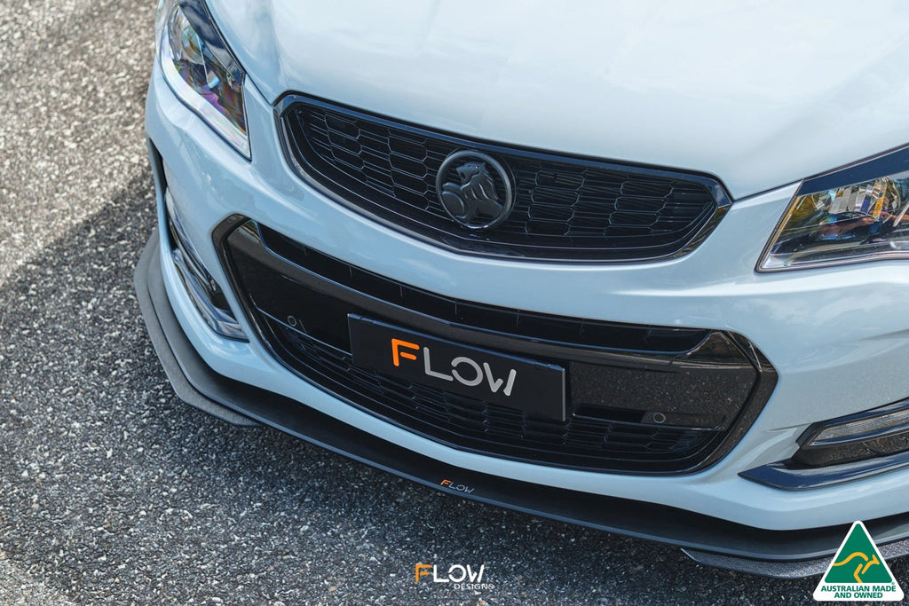 Holden Commodore (2013-2017) S2 Ute Front Lip Splitter Extensions (Pai ...