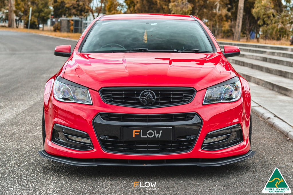 Holden Commodore (2013-2017) S1 Sedan Front Lip Splitter Extensions (P ...