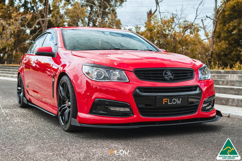 Holden Commodore (2013-2017) S1 Sedan Front Lip Splitter Winglets (Pai ...