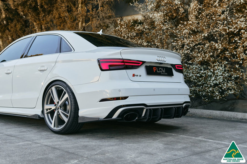 Audi RS3 (2013-2020) 8V Sedan Facelift Rear Spat Winglets (Pair ...
