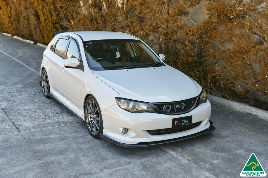 Subaru WRX (2008-2015) /RS G3 Hatch PFL Front Lip Splitter Extensions ...