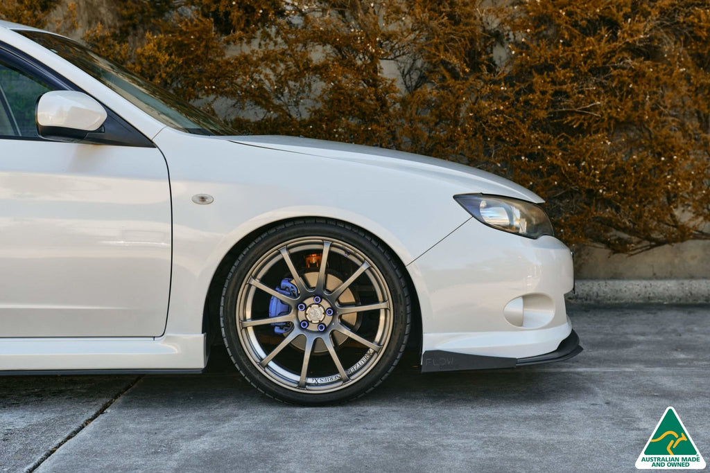 Subaru WRX (2008-2015) /RS G3 Hatch PFL Front Lip Splitter Winglets (P ...