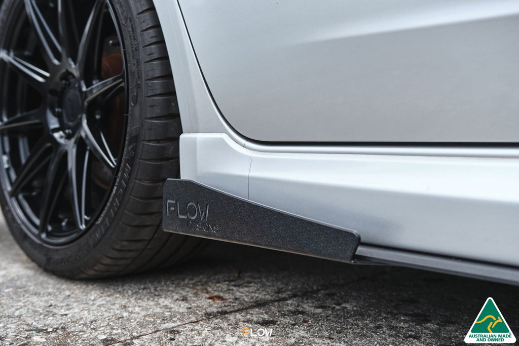 Subaru WRX (2008-2015) /RS G3 Sedan PFL Side Skirt Splitter Winglets ...