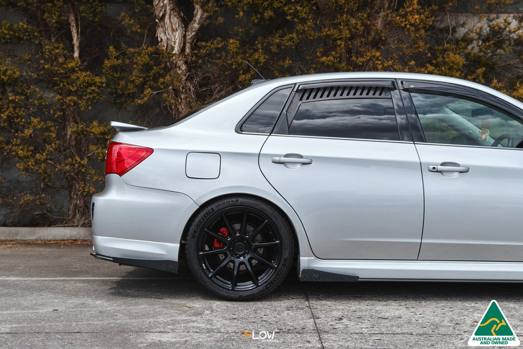 Subaru WRX (2008-2015) /RS G3 Sedan PFL Side Skirt Splitter Winglets ...