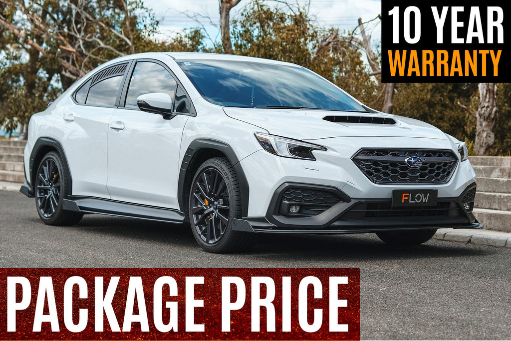 Subaru WRX (2021-2023) Full Lip Splitter Set (TEXTURED BLACK) – Empire ...