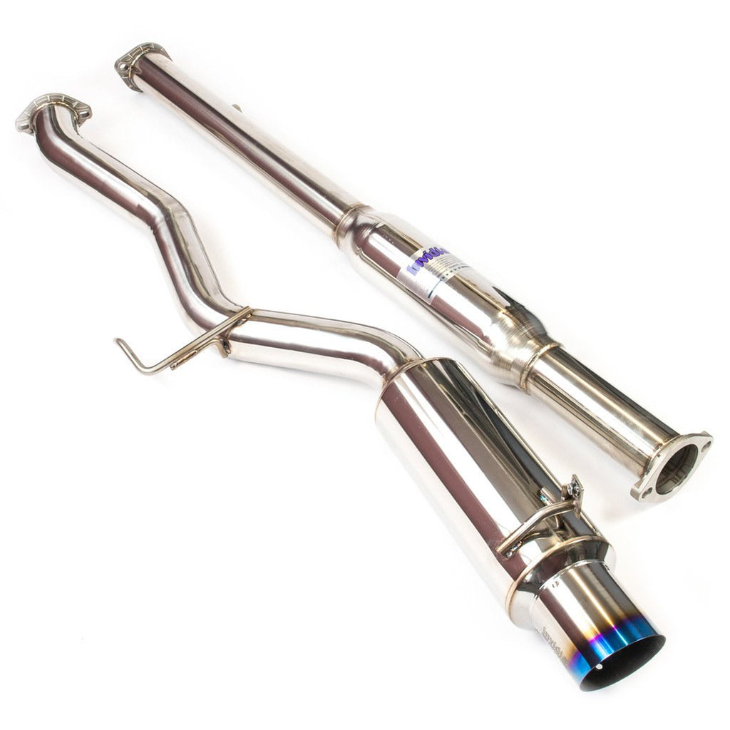Mitsubishi EVO 7-9 (2001-2005) Invidia N1 Cat back Exhaust w/Ti Tip ...