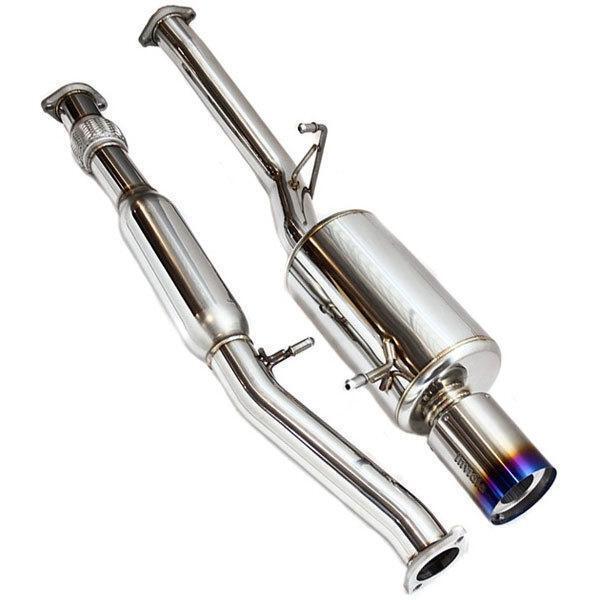 Subaru Forester (2003-2008) Invidia G200 Cat Back Exhaust w/Ti Rolled ...