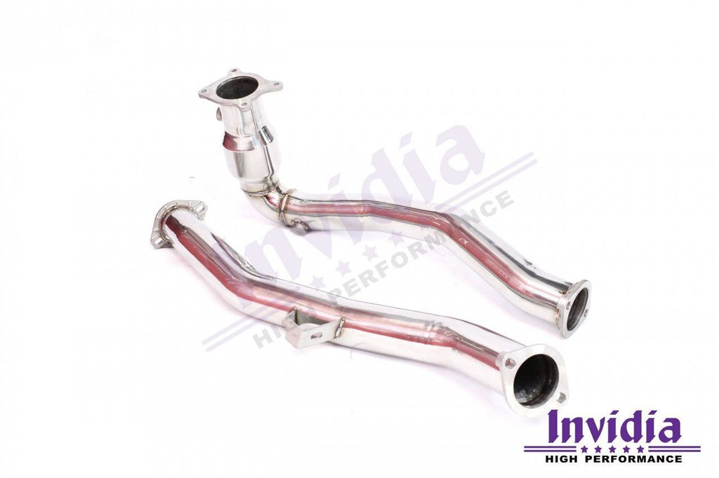 Subaru WRX (2015-2021) Invidia Down Pipe/J Pipe w/High Flow Cat - Suba ...