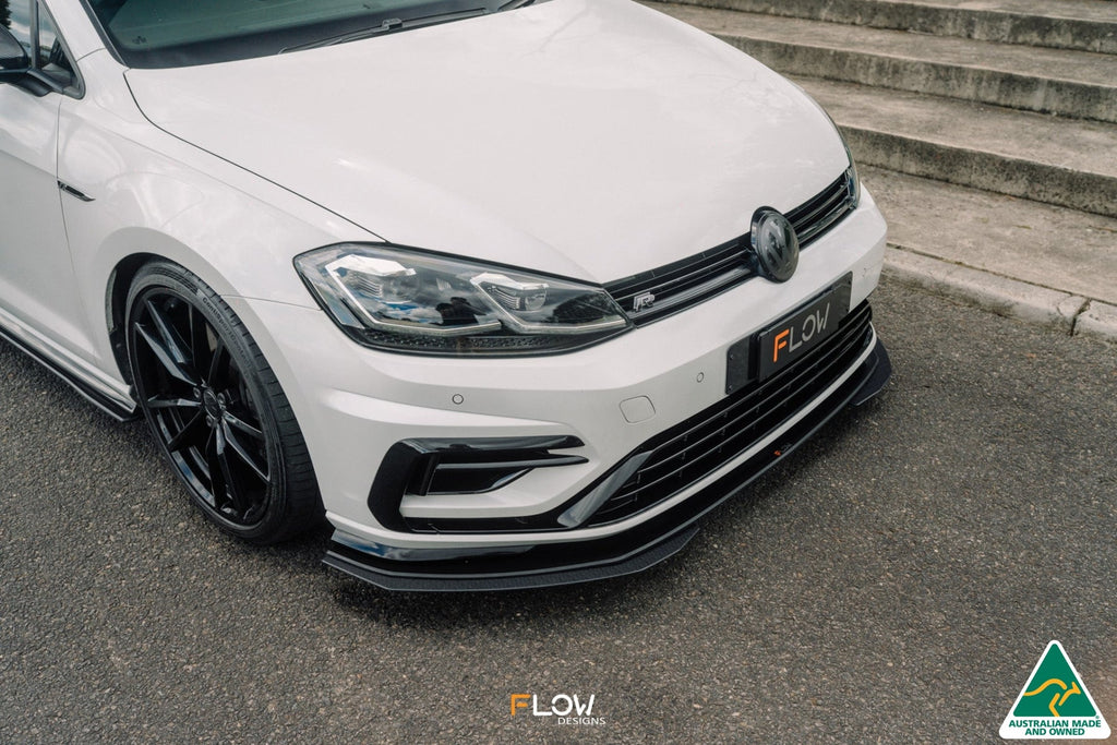 Volkswagen Golf (2012-2020) R Wagon Front Lip Splitter Extensions (Pai ...