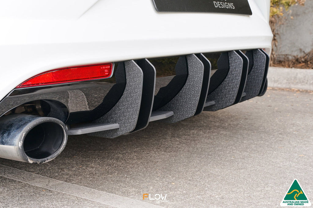 Volkswagen Scirocco (2009-2017) R FL V3 Flow-Lock Rear Diffuser ...