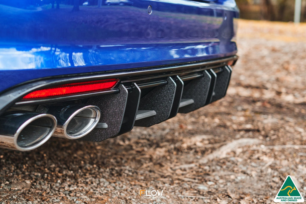 Volkswagen Golf R (2012-2020) Wagon Flow-Lock Rear Diffuser – Empire ...