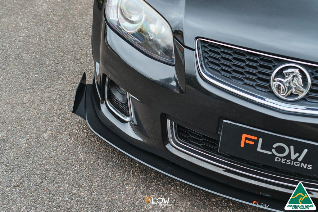 Holden Commodore (2006-2013) S2 Wagon Front Lip Splitter Winglets (Pai ...