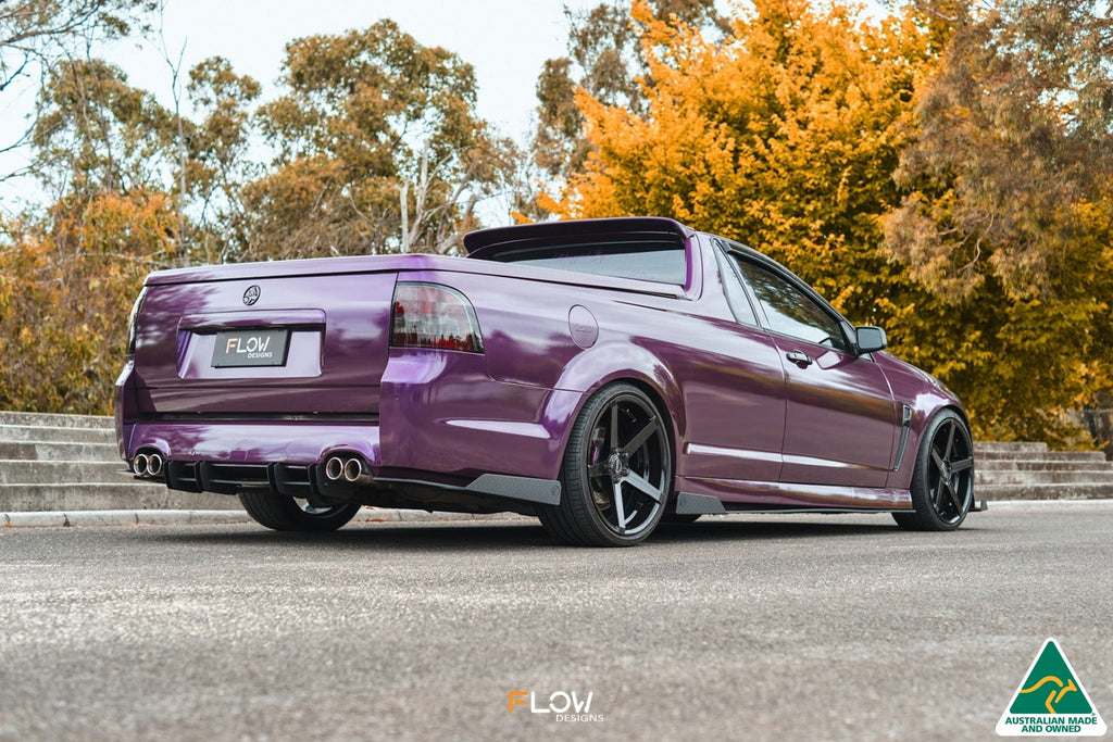 Holden Commodore (2013-2017) S1 Ute Side Skirt Splitter Winglets (Pair ...