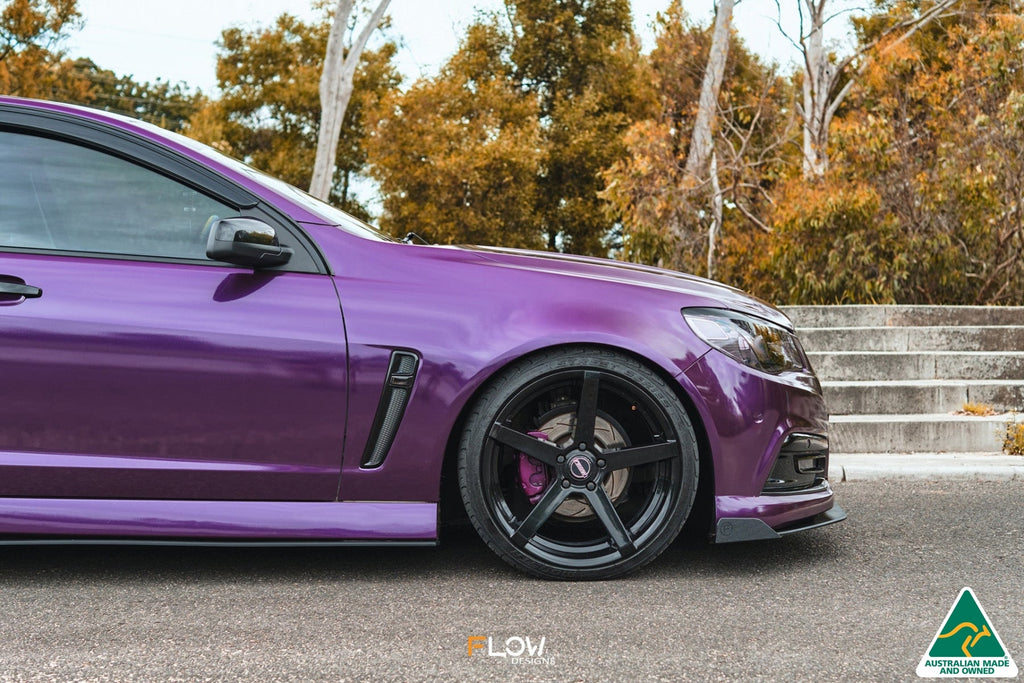 Holden Commodore (2013-2017) S1 Ute Front Lip Splitter Winglets (Pair ...