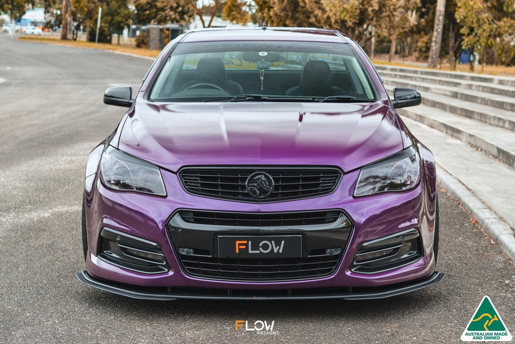 Holden Commodore (2013-2017) S1 Ute Front Lip Splitter Extensions (Pai ...