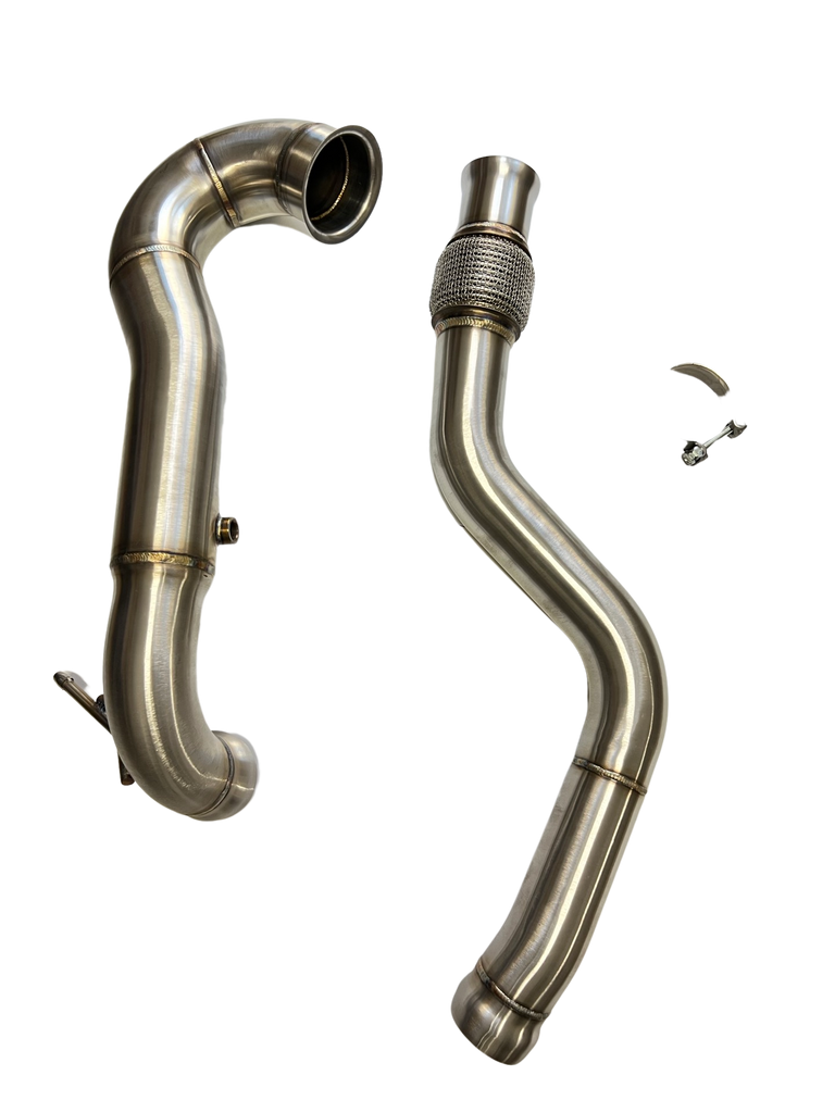 Euroflow Mercedes-Benz GLA (2014-2018) GLA45AMG W176 Euroflow Downpipe ...