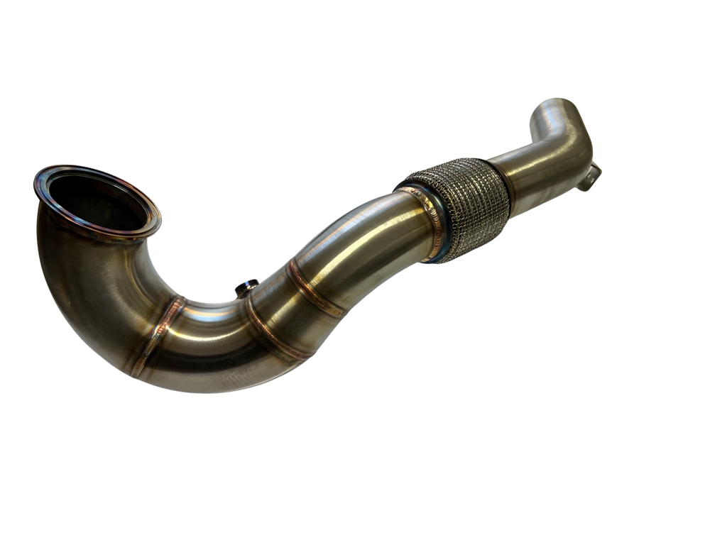 Euroflow Volkswagen Golf (2021-2023) MK8 GTi Euroflow Downpipes ...