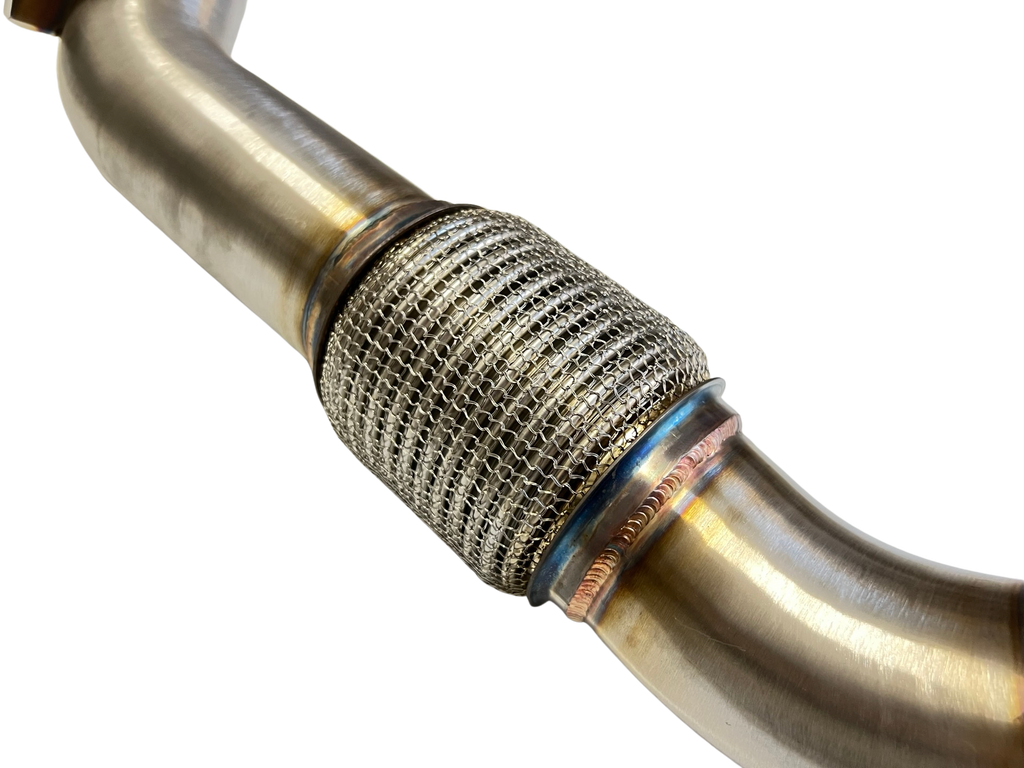 Euroflow Volkswagen Golf (2021-2023) MK8 GTi Euroflow Downpipes ...