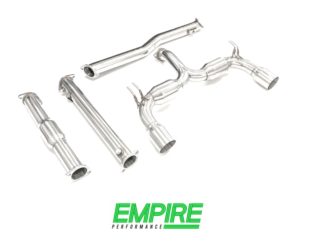 Mitsubishi Ralliart (2008-2013) 3" Stainless Exhaust System – Empire ...