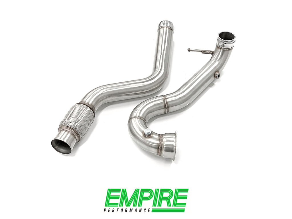 Mercedes AMG A45 (2013-2018) 2.0L Turbo Downpipe & Front Pipe (Catless ...