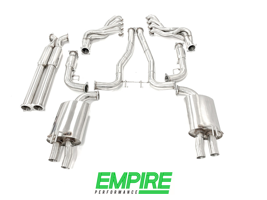 Holden HSV GEN F (2013-2019) LS3 & LSA Sedan Engine back 3" exhaust ...